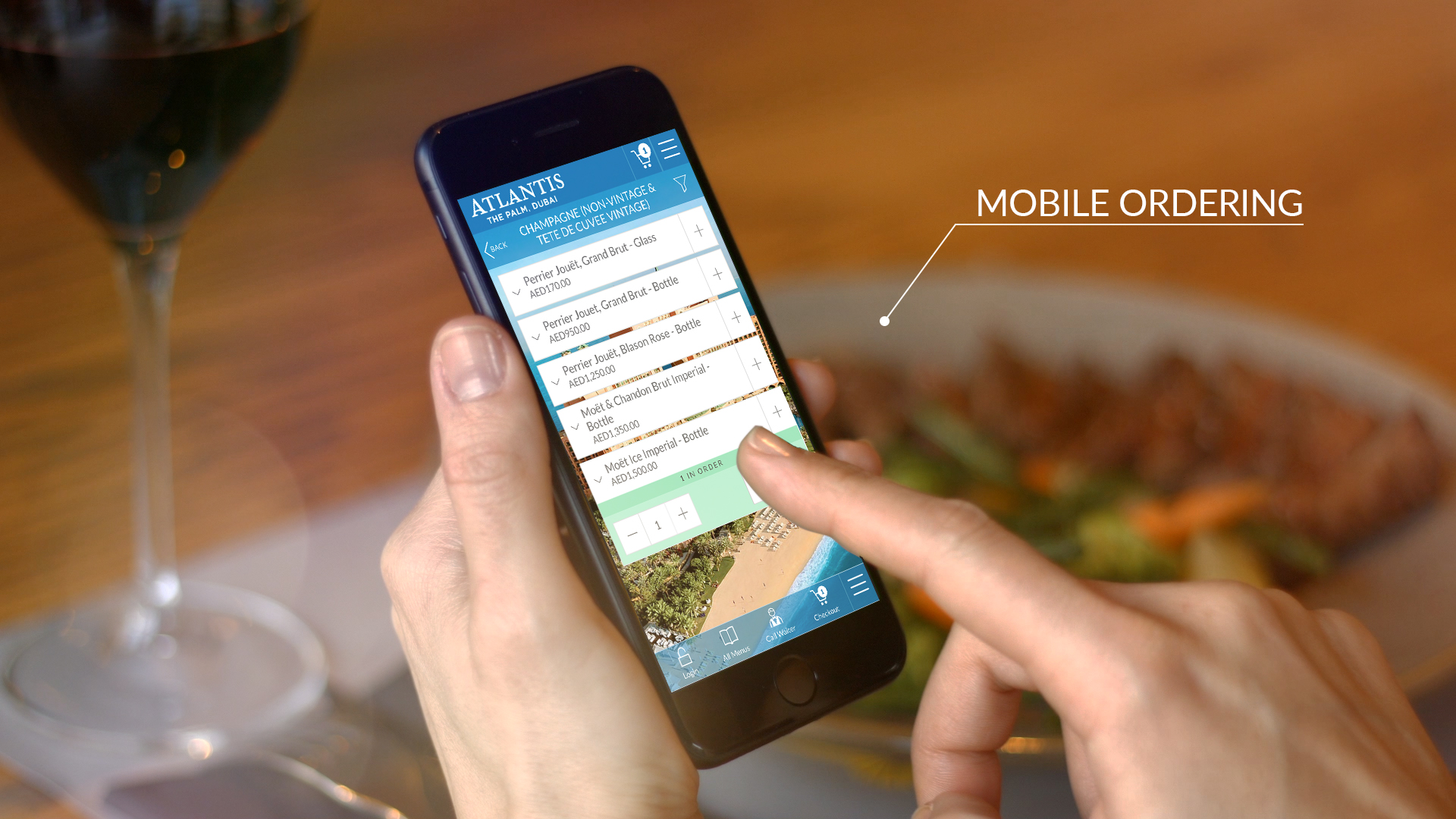 What is web-based mobile ordering? | wi-Q